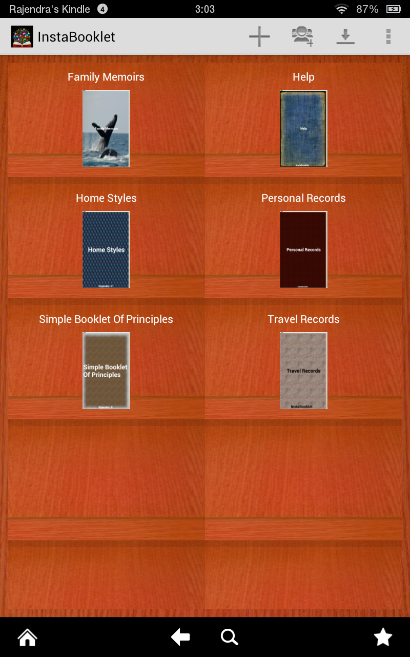 Instant Booklet - App on Amazon Appstore