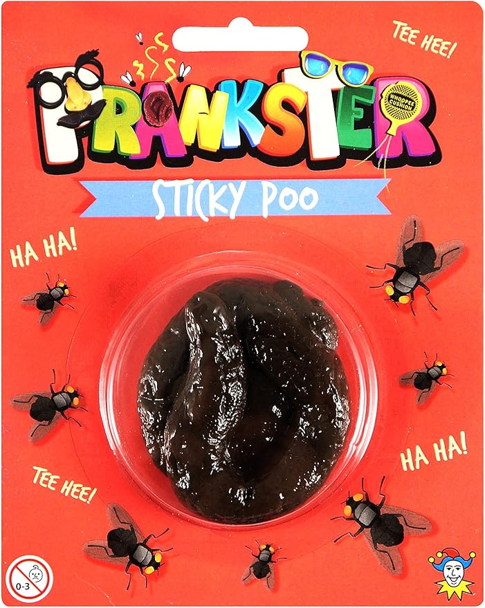 HENBRANDT Soft & Sticky Rubber Realistic Fake Dog Poo Waste Turd Prank ...