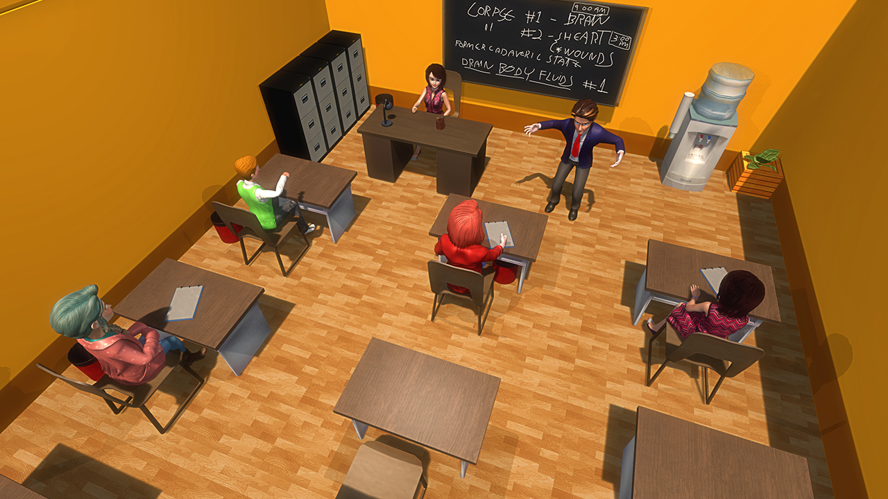 Virtual High School Girls Simulator: Life Of School Teacher Adventure ...