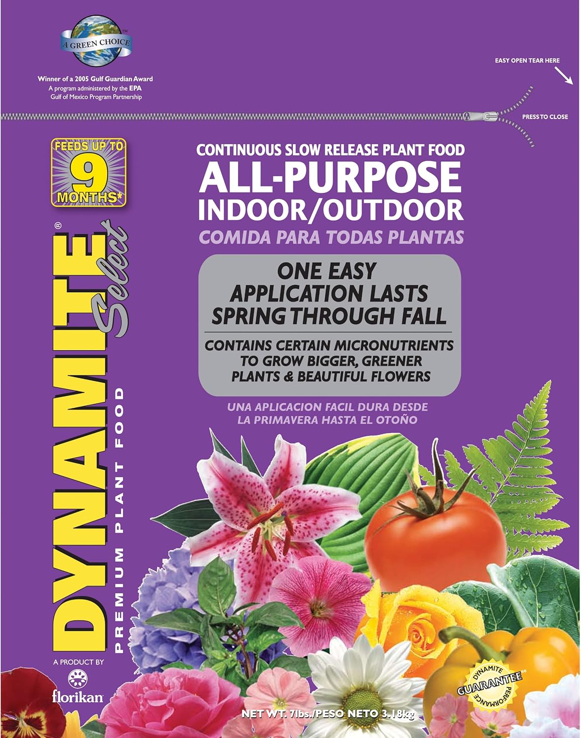Amazon.com : Dynamite 85001 Select All Purpose Plant Food, 7-Pound ...