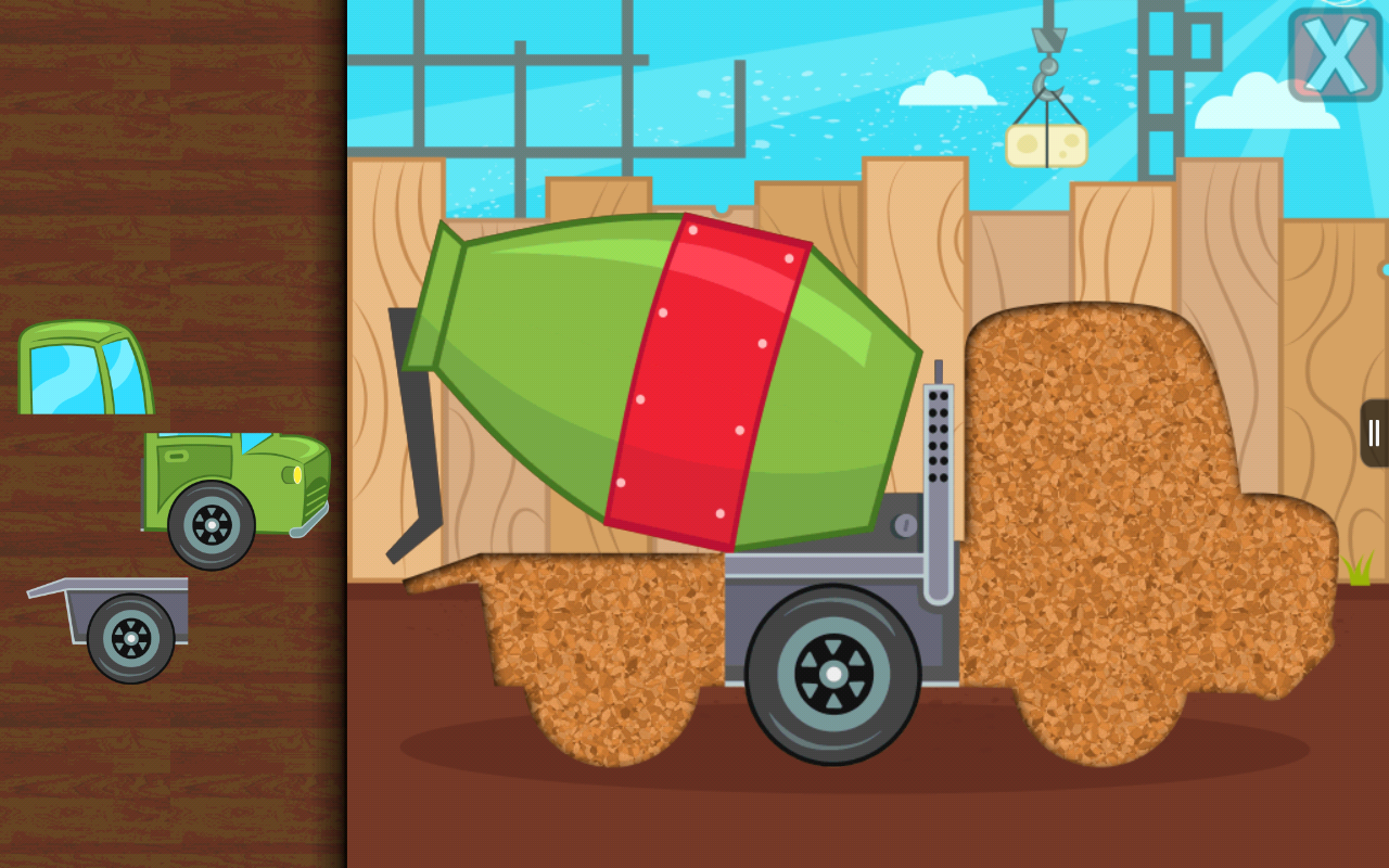 Cars, Trucks & Community Vehicles Puzzle for Kids - Educational School ...