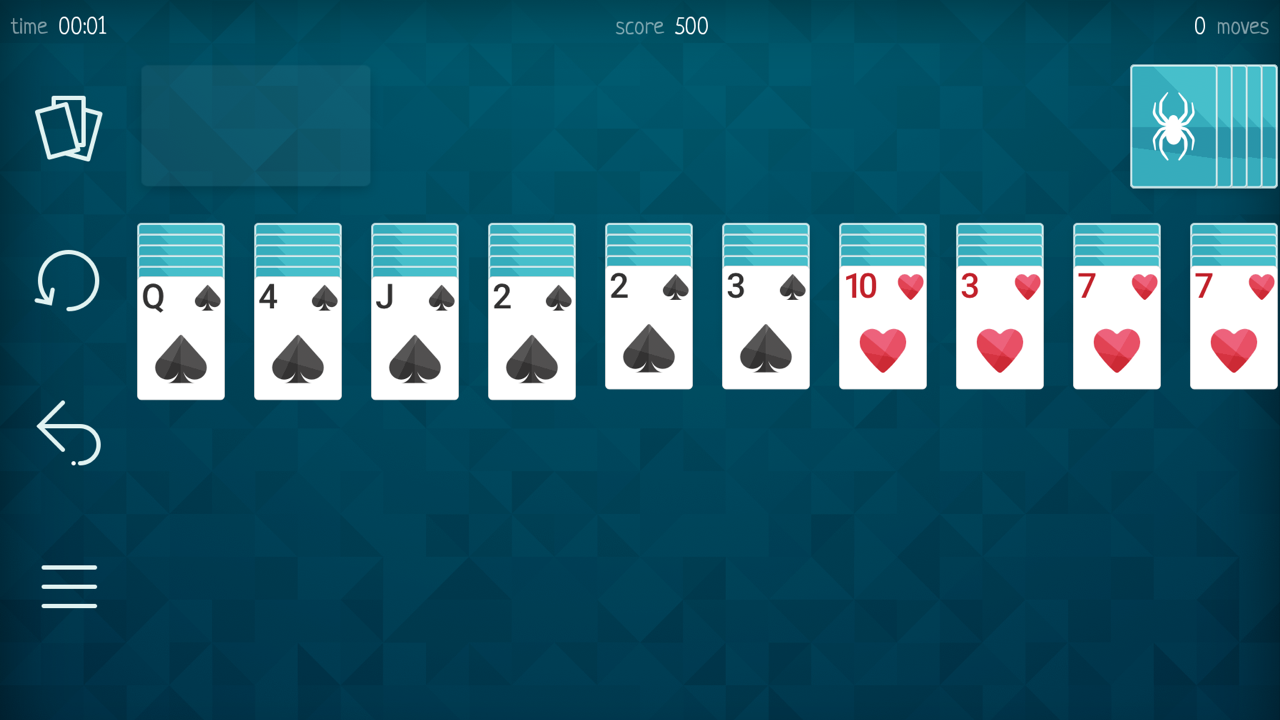 Spider Solitaire - Application sur Amazon Appstore