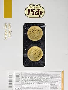 Pidy Trendy Shortcrust Pastry Shell Round, Neutral - 36 Individual ...