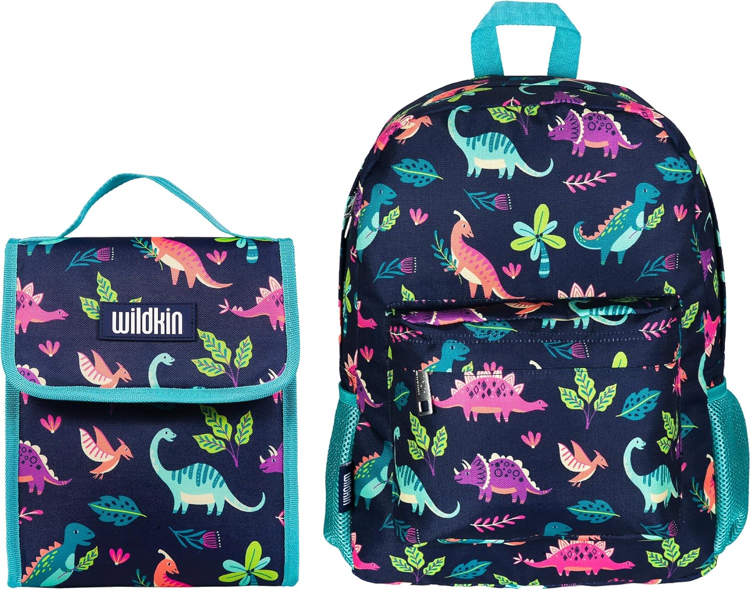Amazon.com: Wildkin Kids 16 Inch Backpack and Lunch Bag Bundle for ...