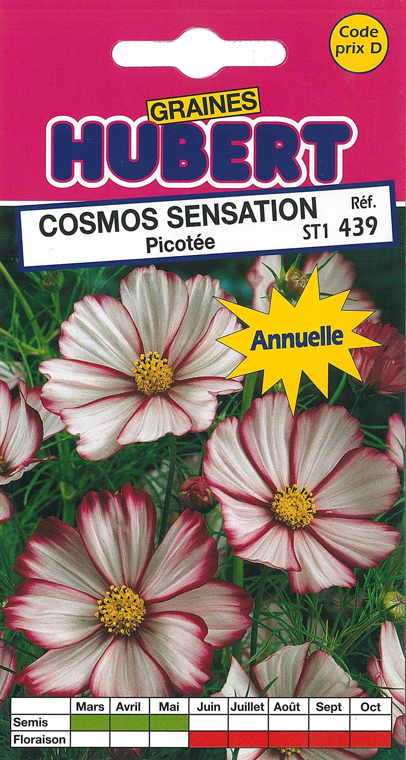 Graines de Cosmos sensation varié (1,2 gramme) : Amazon.fr: Jardin