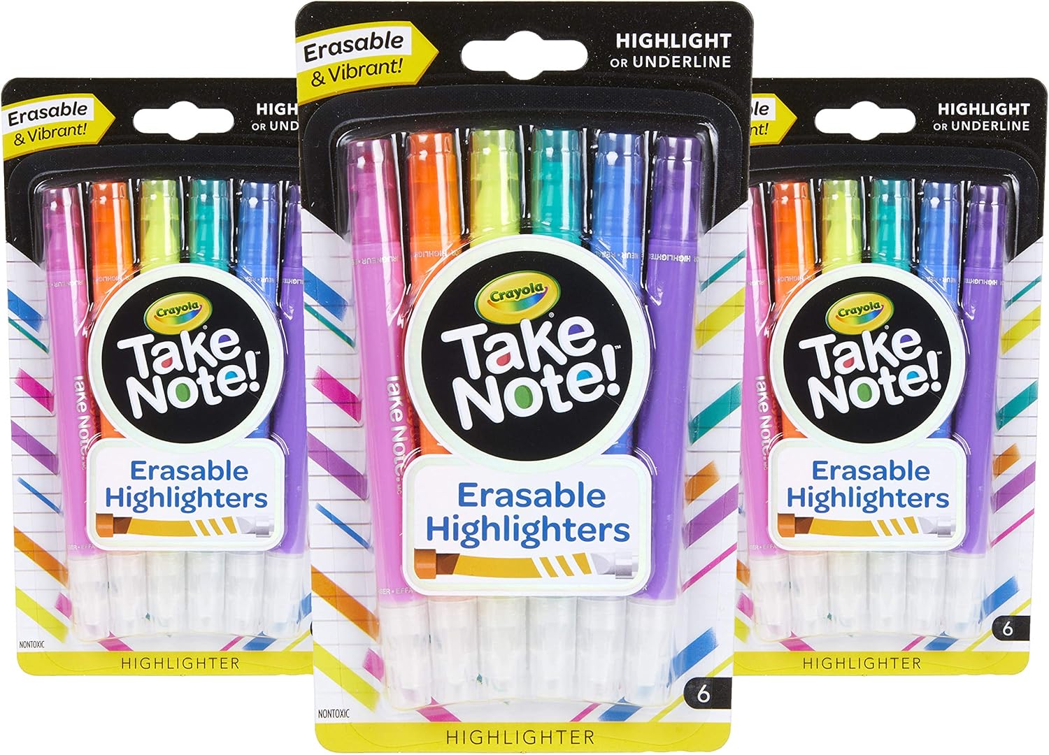 Amazon.com: Crayola Take Note marcadores borrables, suministros ...