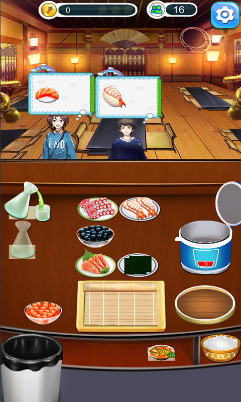 sushi game-sushi restaurant game and cook sushi food games - App on ...