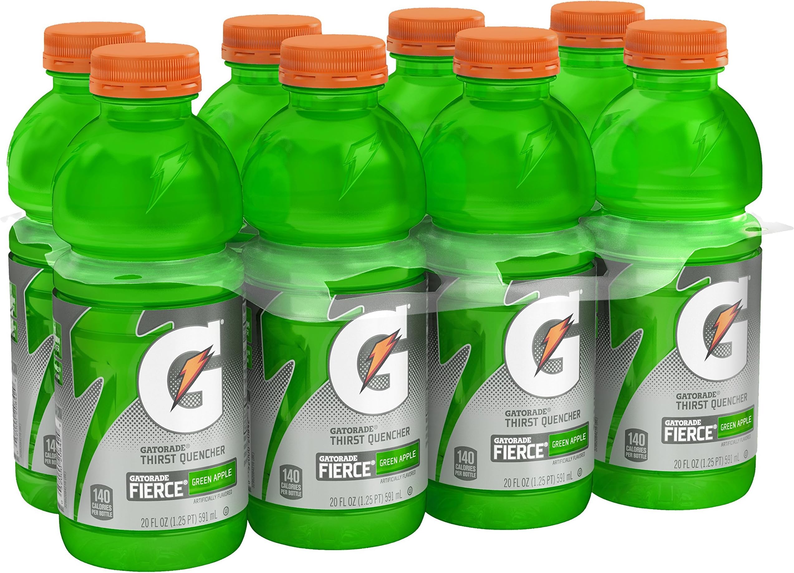 Amazon.com : Gatorade Thirst Quencher, Green Apple, 20 Ounce , (Pack of ...