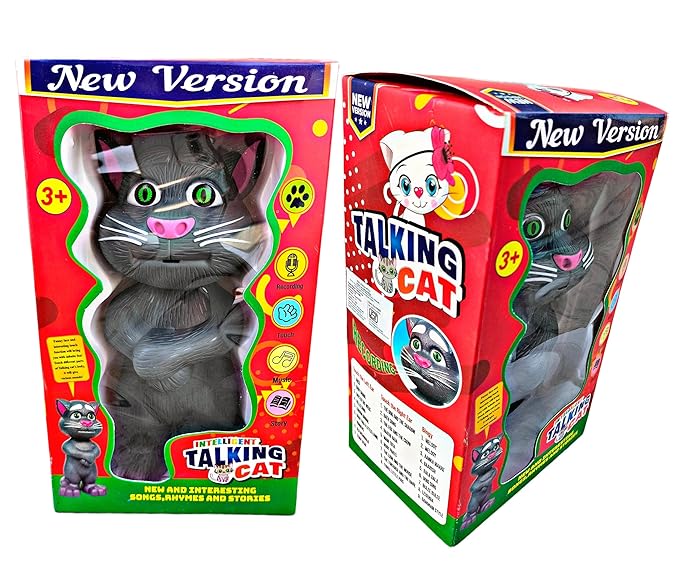 Buy RUHANI Musical Intelligent Touching Talking Tom Cat with Wonderful ...