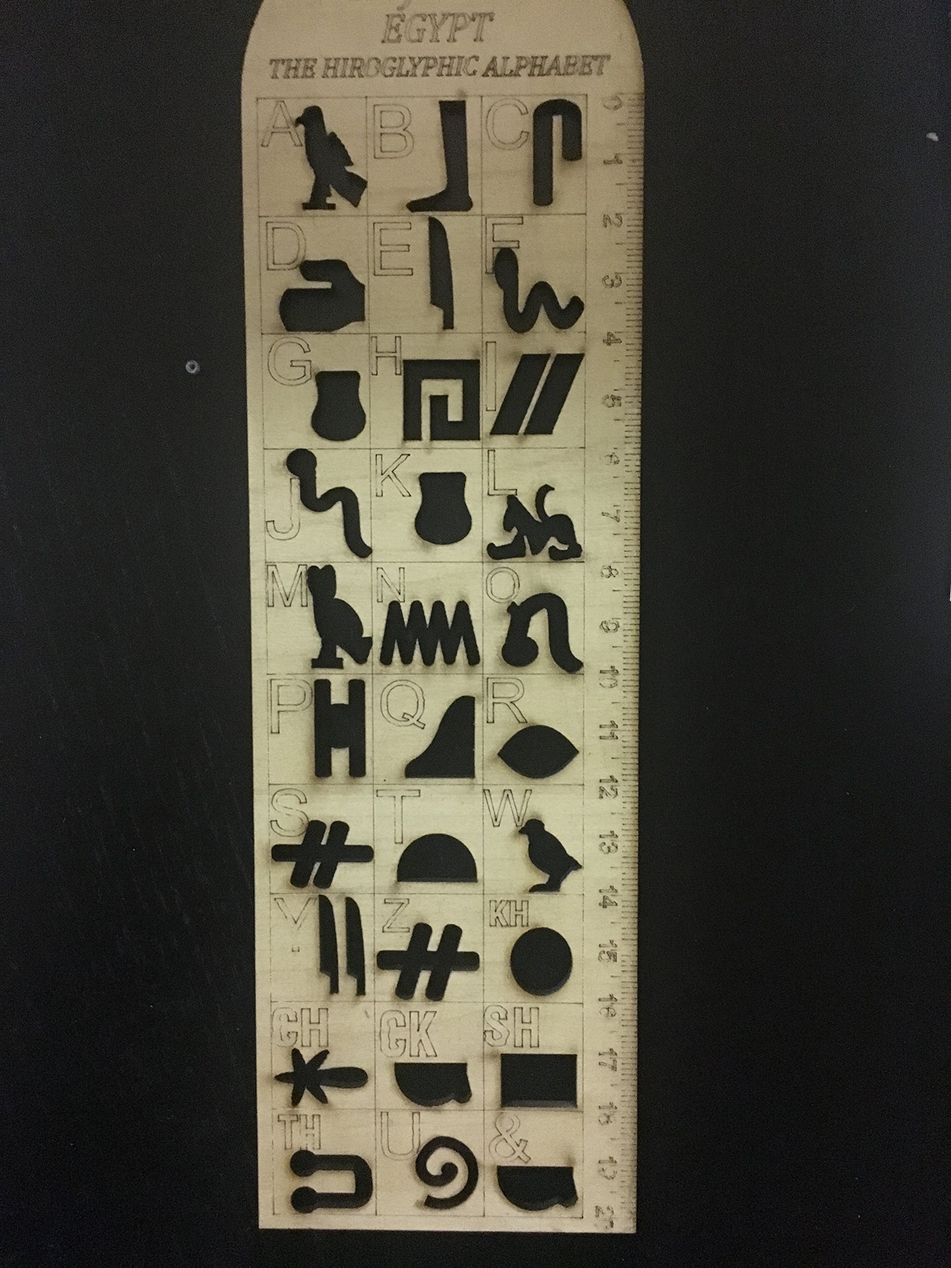 Egypt Symbols Letters