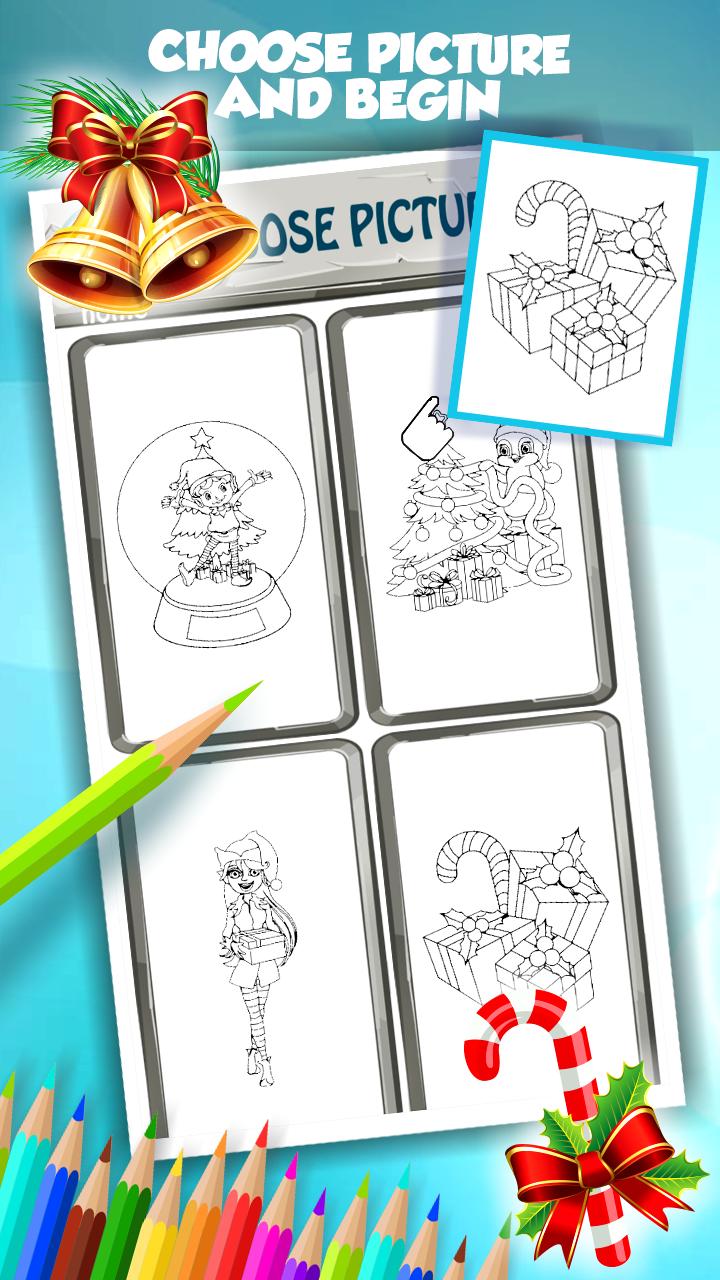 Christmas Coloring Book - App on Amazon Appstore