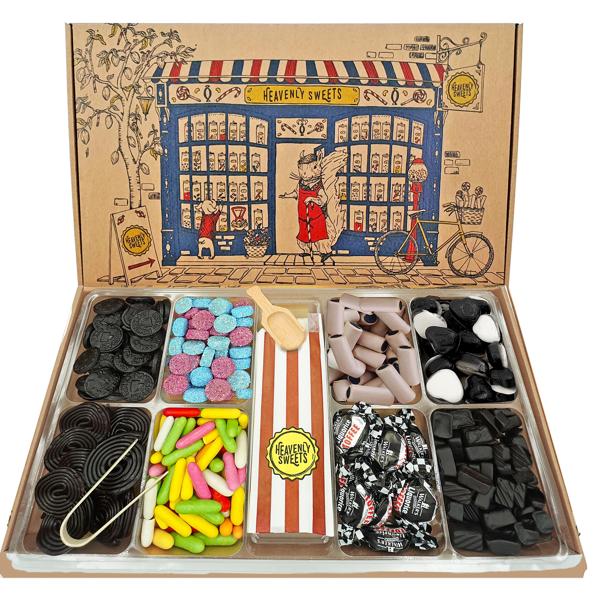 Buy Heavenly SweetsLarge Premium Finnish Liquorice Gift Set Box 1.2kg ...