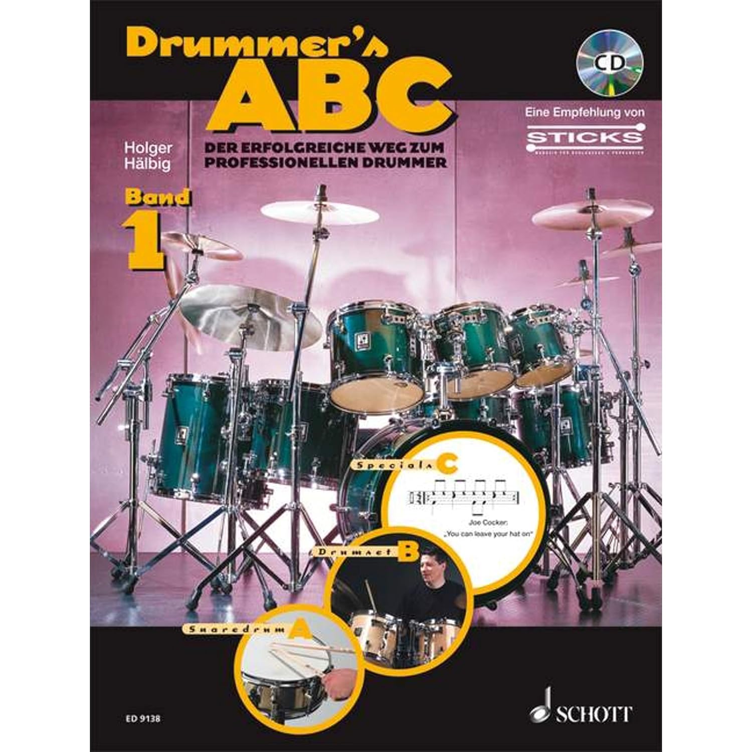 DRUMMER'S ABC BAND 1 PERCUSSIONS +CD: HOLGER HAELBIG: 9783795754600 ...