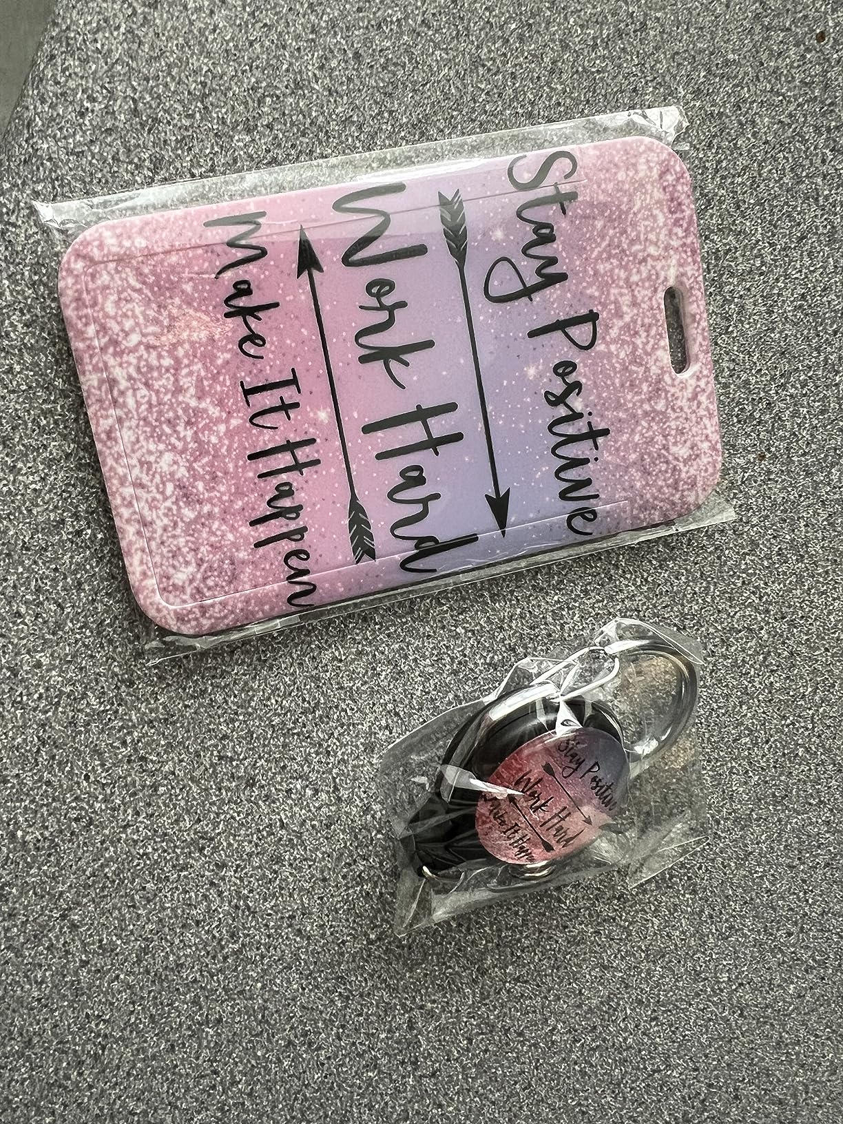 DMLSKY Cute ID Card Holder with Retractable Badge Reel Set for Nurse ...