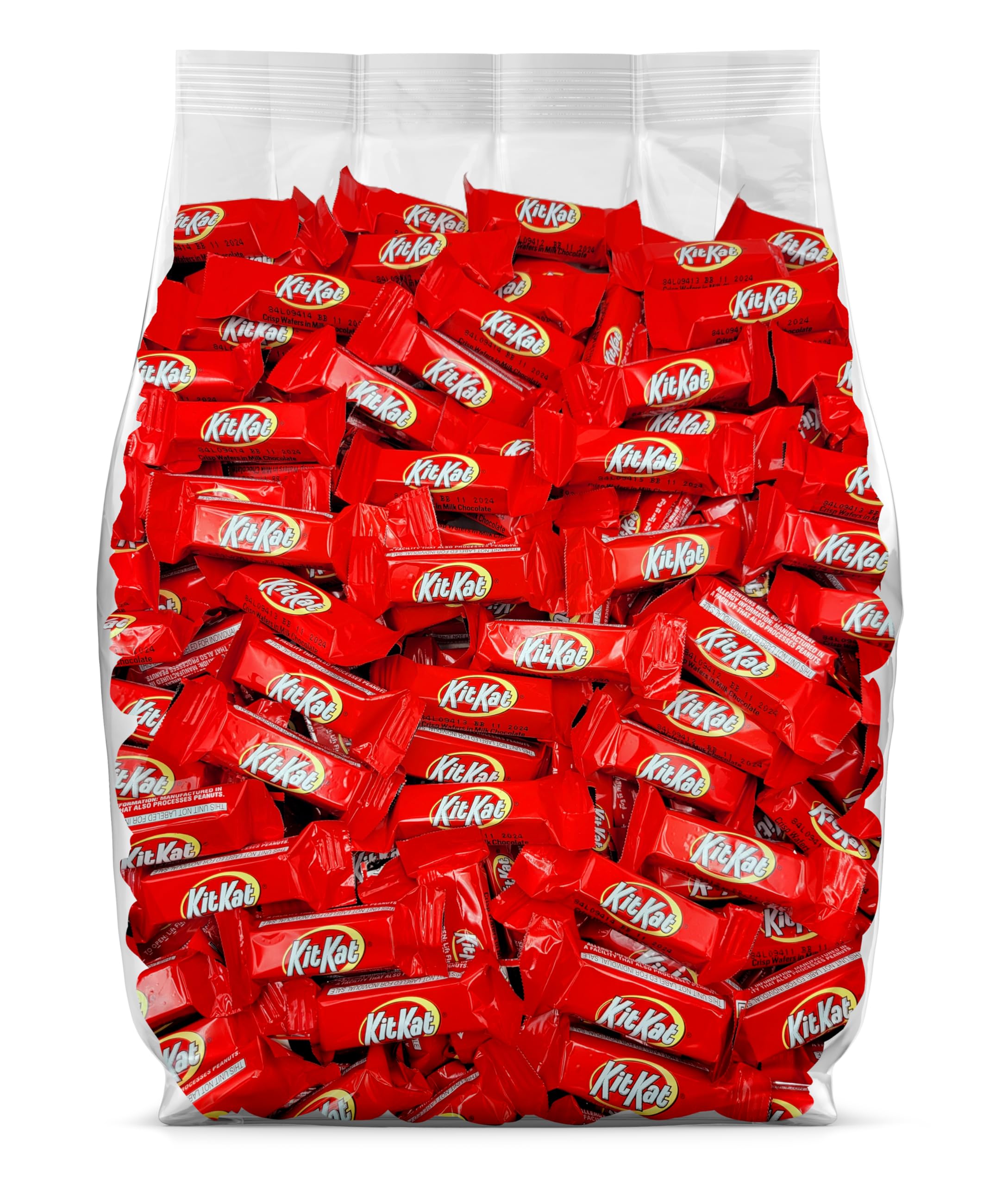 Amazon.com : Kit Kat Mini Bars Milk Chocolate Candy Bulk Pack - 75 ...