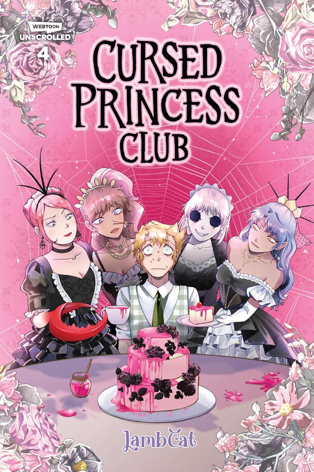 Amazon.com: Cursed Princess Club, Vol. 4: A WEBTOON Unscrolled Graphic ...