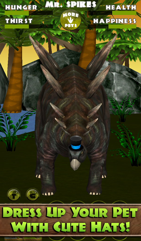 Virtual Pet Dinosaur: Stegosaurus - App on Amazon Appstore