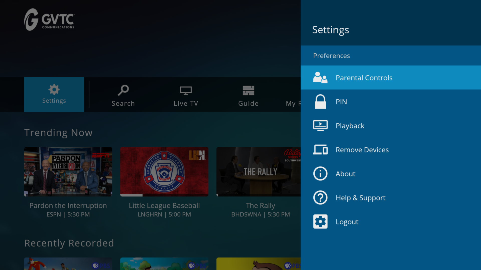 GVTC TV - App on Amazon Appstore