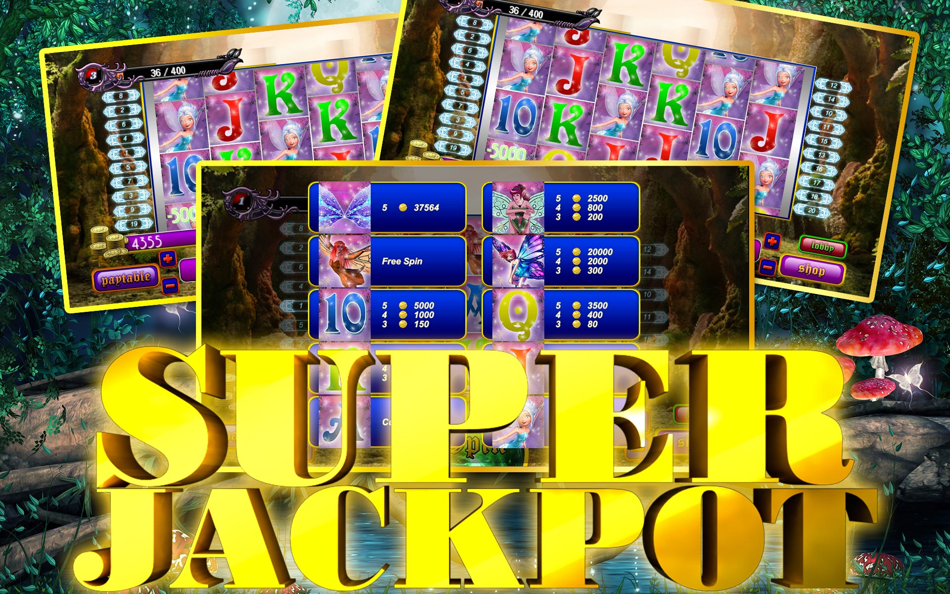 Mystical Fairy Jackpot - Free Slot Machine Golden - App on Amazon Appstore