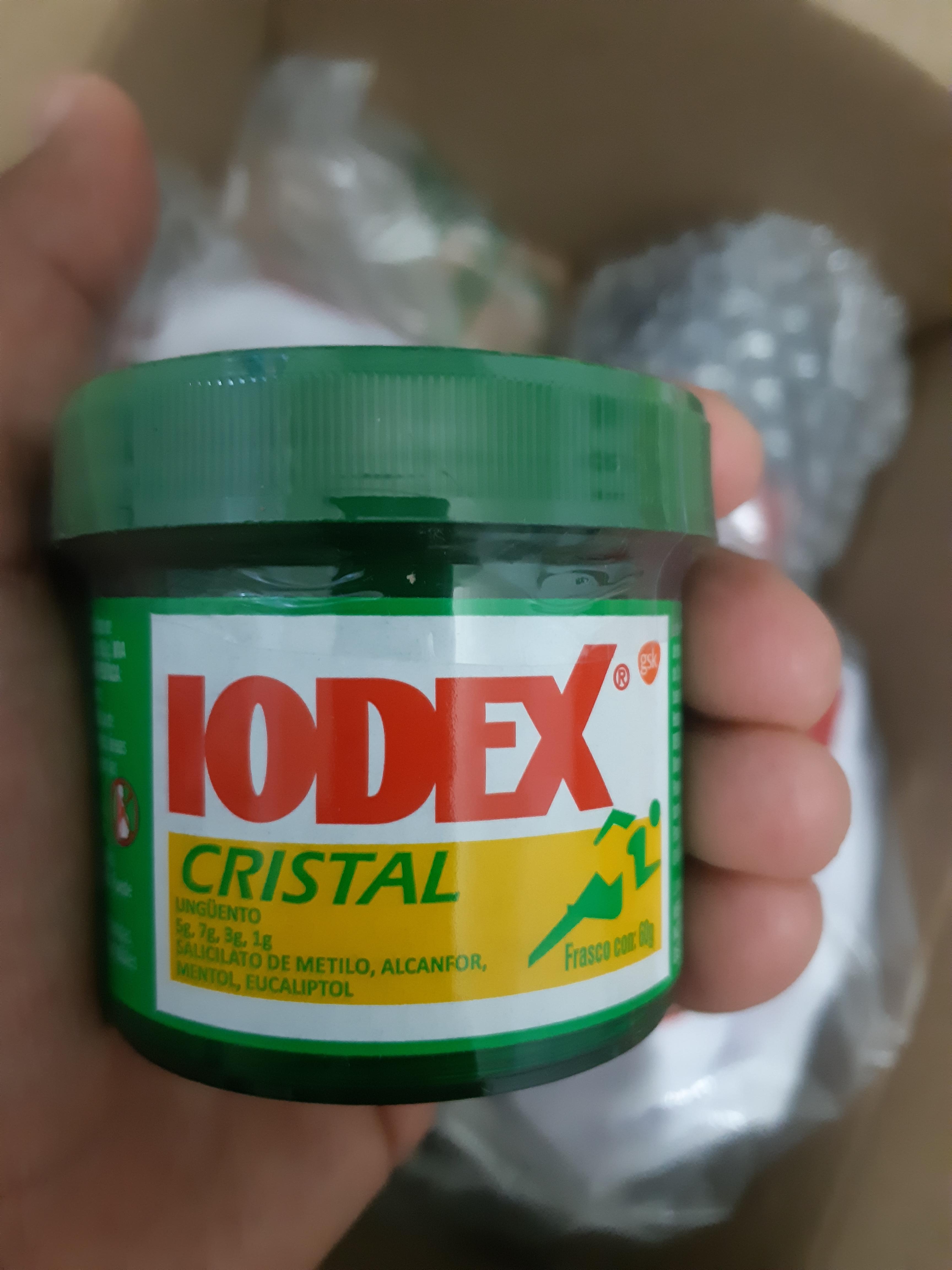 Iodex Ungüento Cristal 60g : Amazon.com.mx: Salud y Cuidado Personal