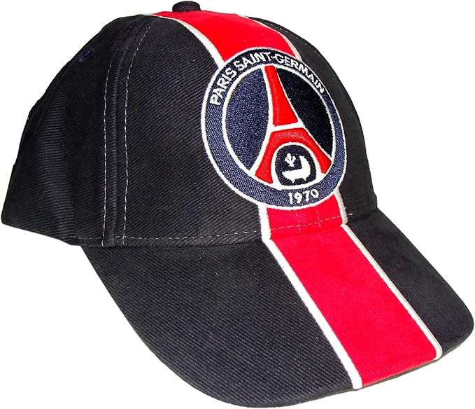 PSG - Official Paris PSG Cap - Adjustable size - Color : Navy blue ...