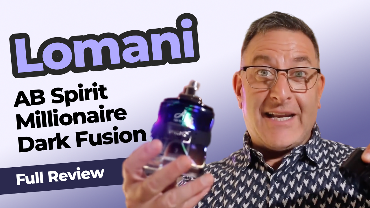 Watch AB Spirit Millionaire Dark Fusion Cologne Review on Amazon Live