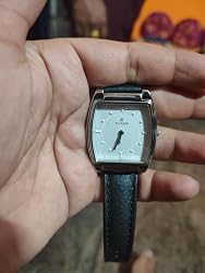 Titan Braille Silver Dial Analog Leather Strap watch for Men-NR1854SL01 ...