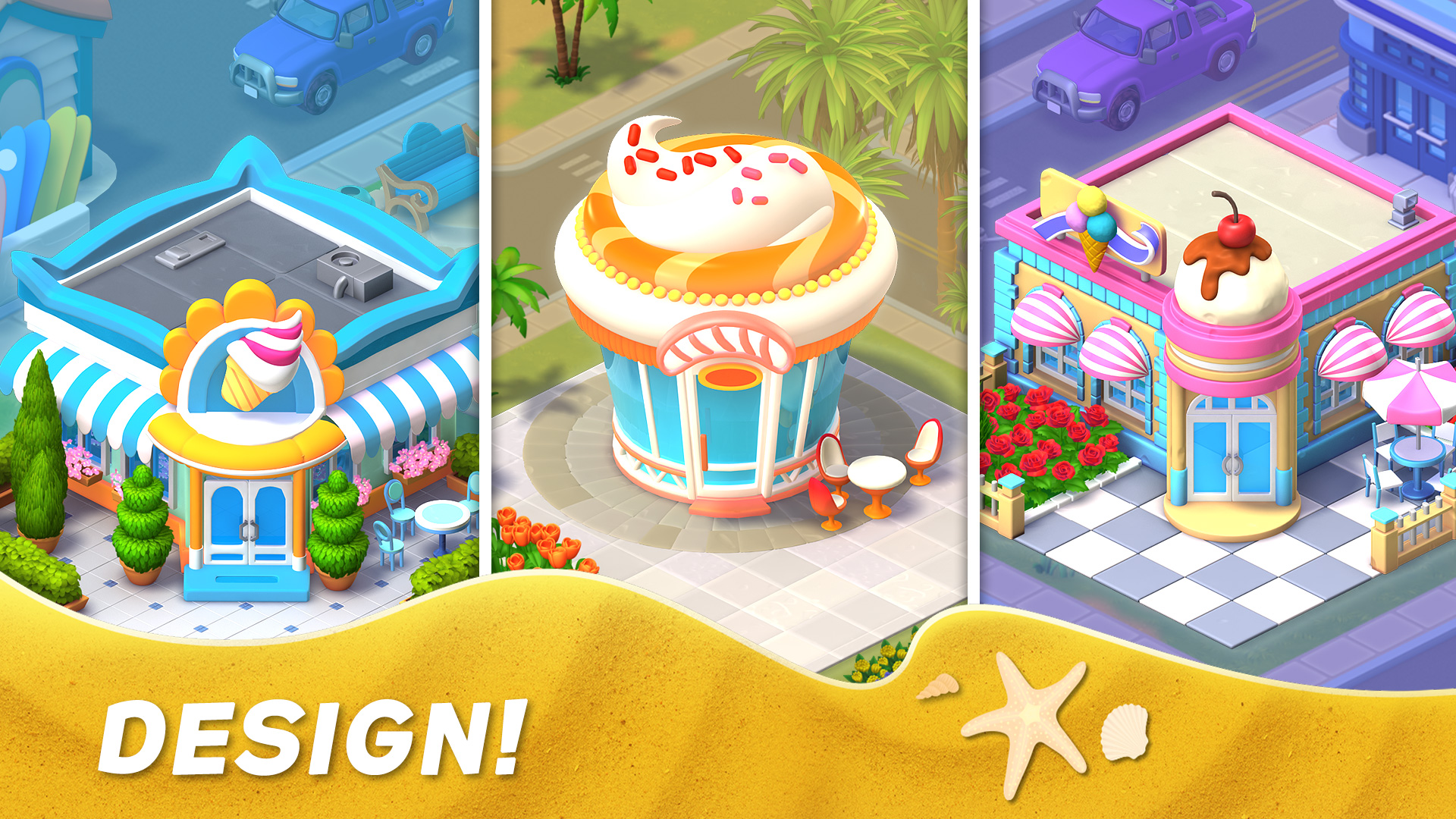 Match Town Makeover - Match 3 Puzzle & City Building Game! Blast gems ...