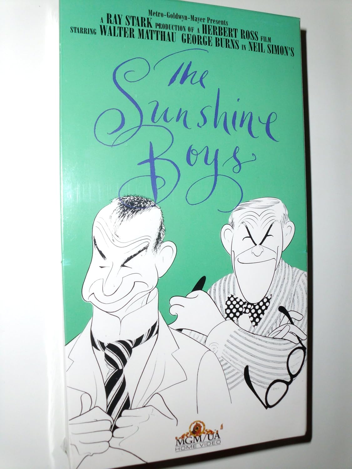 Amazon.com: Sunshine Boys [VHS] : Walter Matthau, George Burns, Richard ...