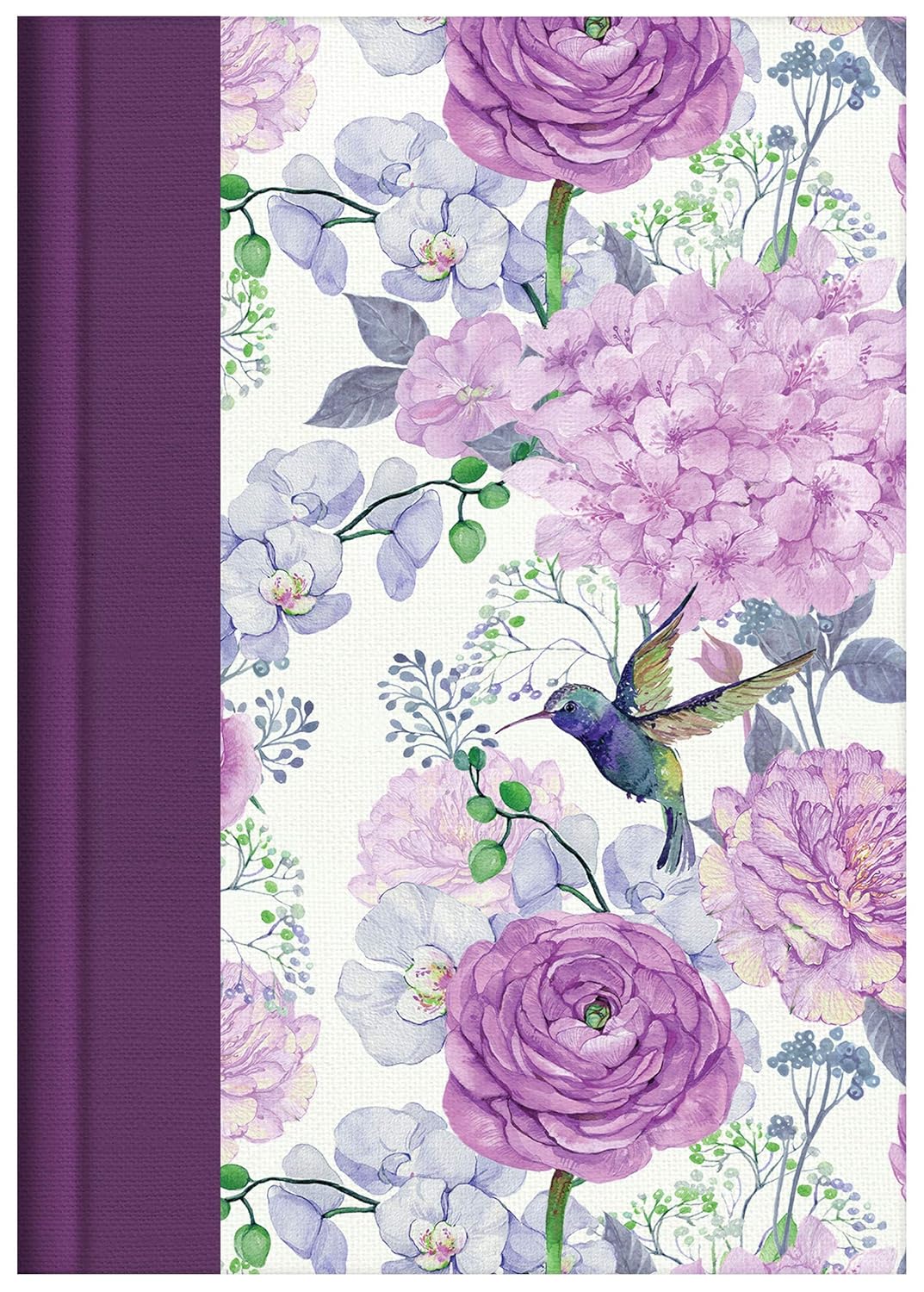 KJV Study Bible - Large Print [Hummingbird Lilacs]: Compiled by Barbour ...