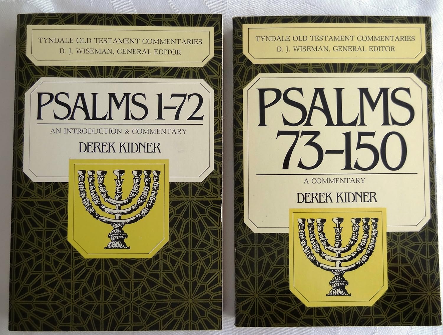 Psalms 1-72 & Psalms 73-150: 2 Vol. Set: Kidner, Derek: Amazon.com: Books