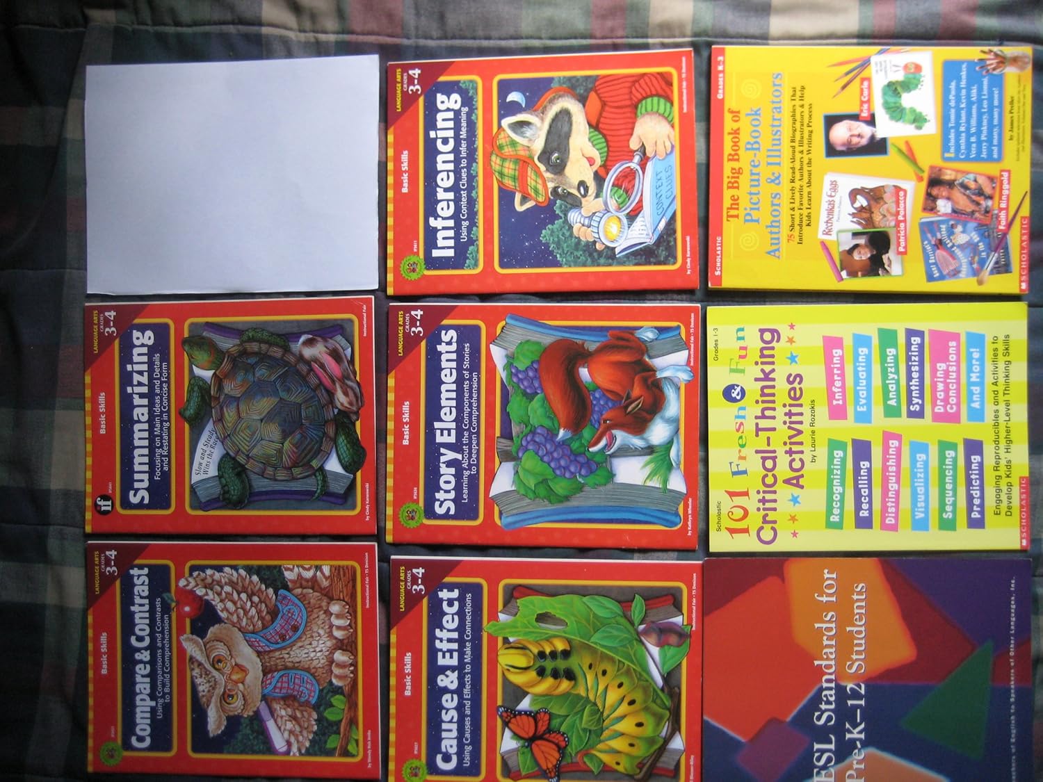 Amazon.com: Inferencing, Grades 3 - 4 (Basic Skills): 9781568229256 ...