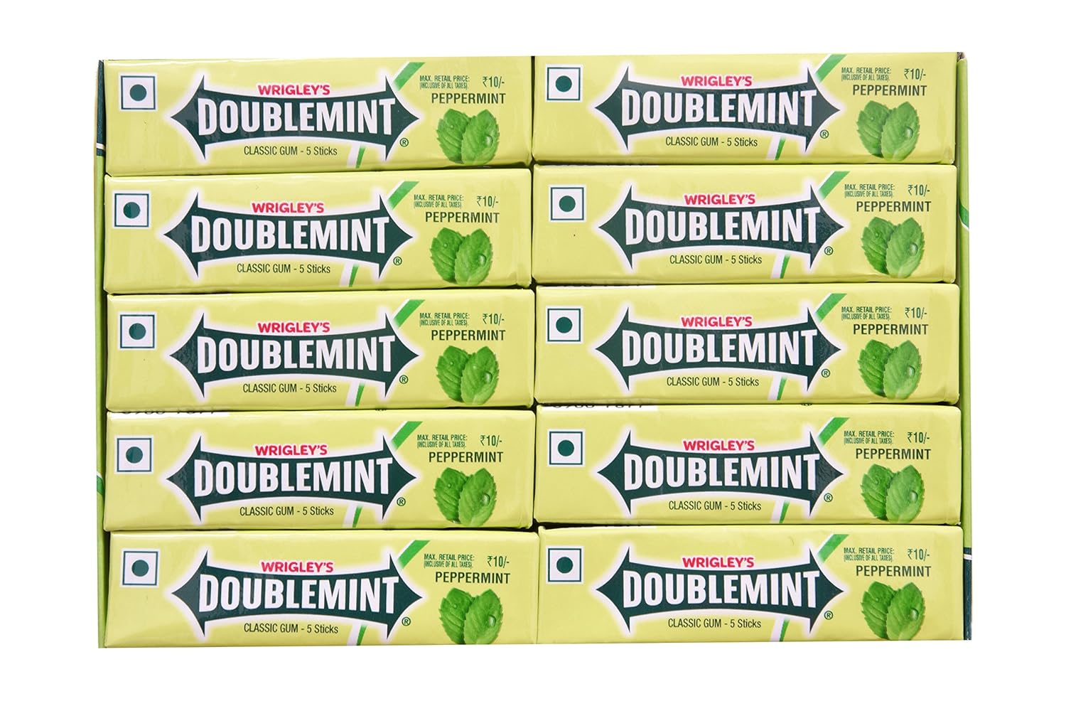 Amazon.com : Doublemint Sticks Peppermint 260 Gm : Grocery & Gourmet Food