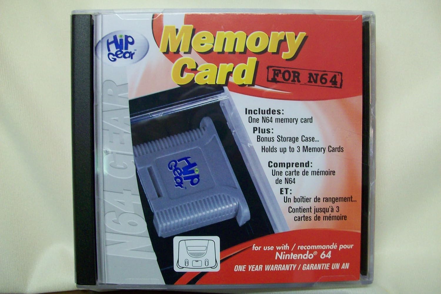 Amazon.com: Nintendo 64 N64 Memory Card and Storage Case : Video Games