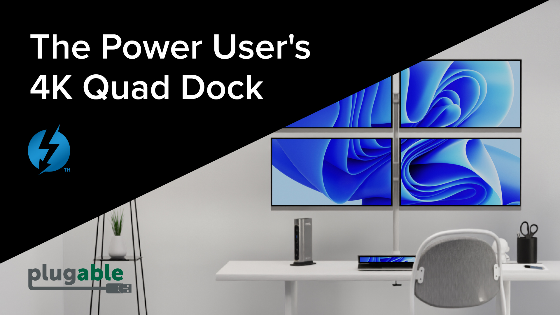 Watch A 4K Quad Display Docking Station on Amazon Live