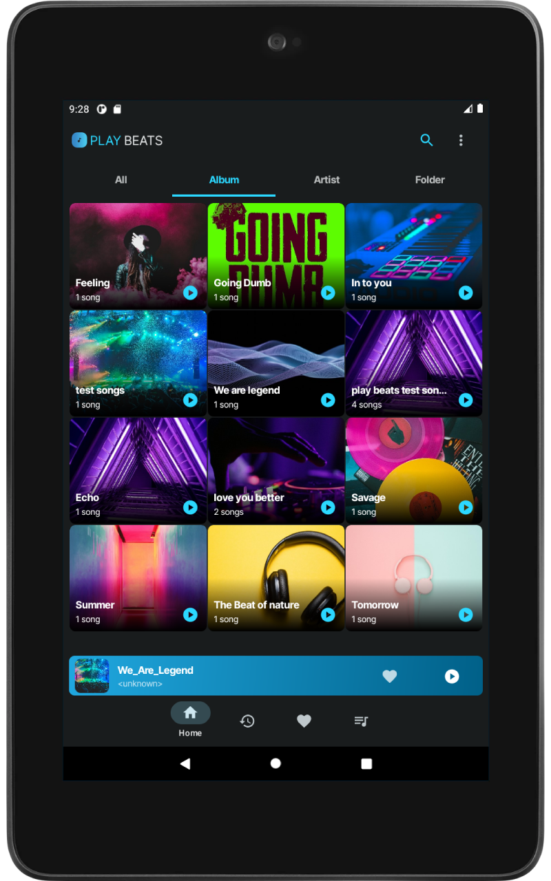 Play beats - music player - App on Amazon Appstore
