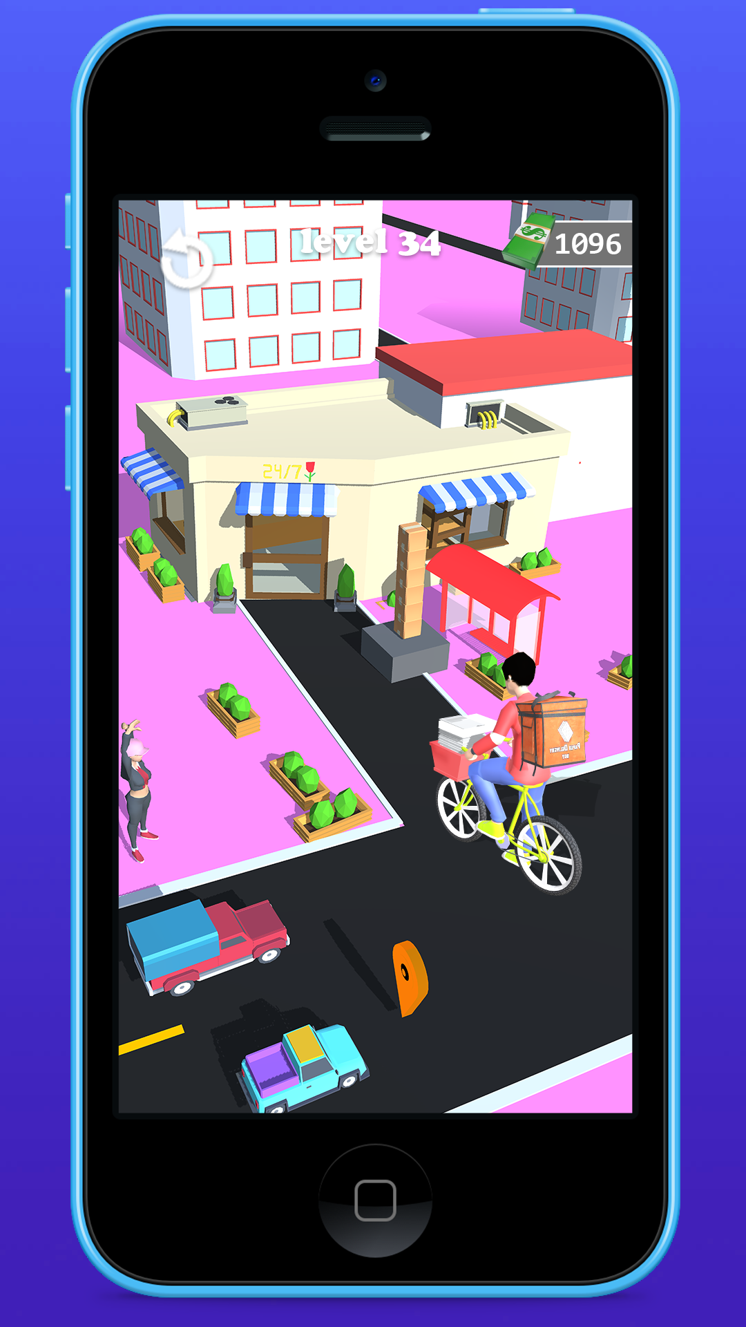 Newspaper Delivery Boy Bike Game: Paper Delivery Boy Bike Driving Game ...