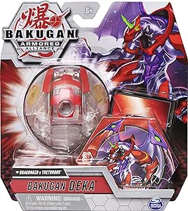 Bakugan Deka, Fused Diamond Dragonoid x Tretorous, Jumbo Collectible ...
