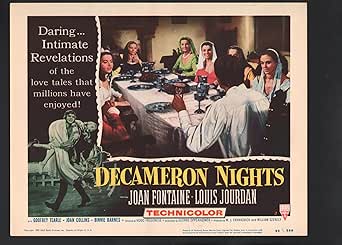 Amazon.com: MOVIE POSTER: Decameron Nights Lobby Card #3-1953-Joan ...