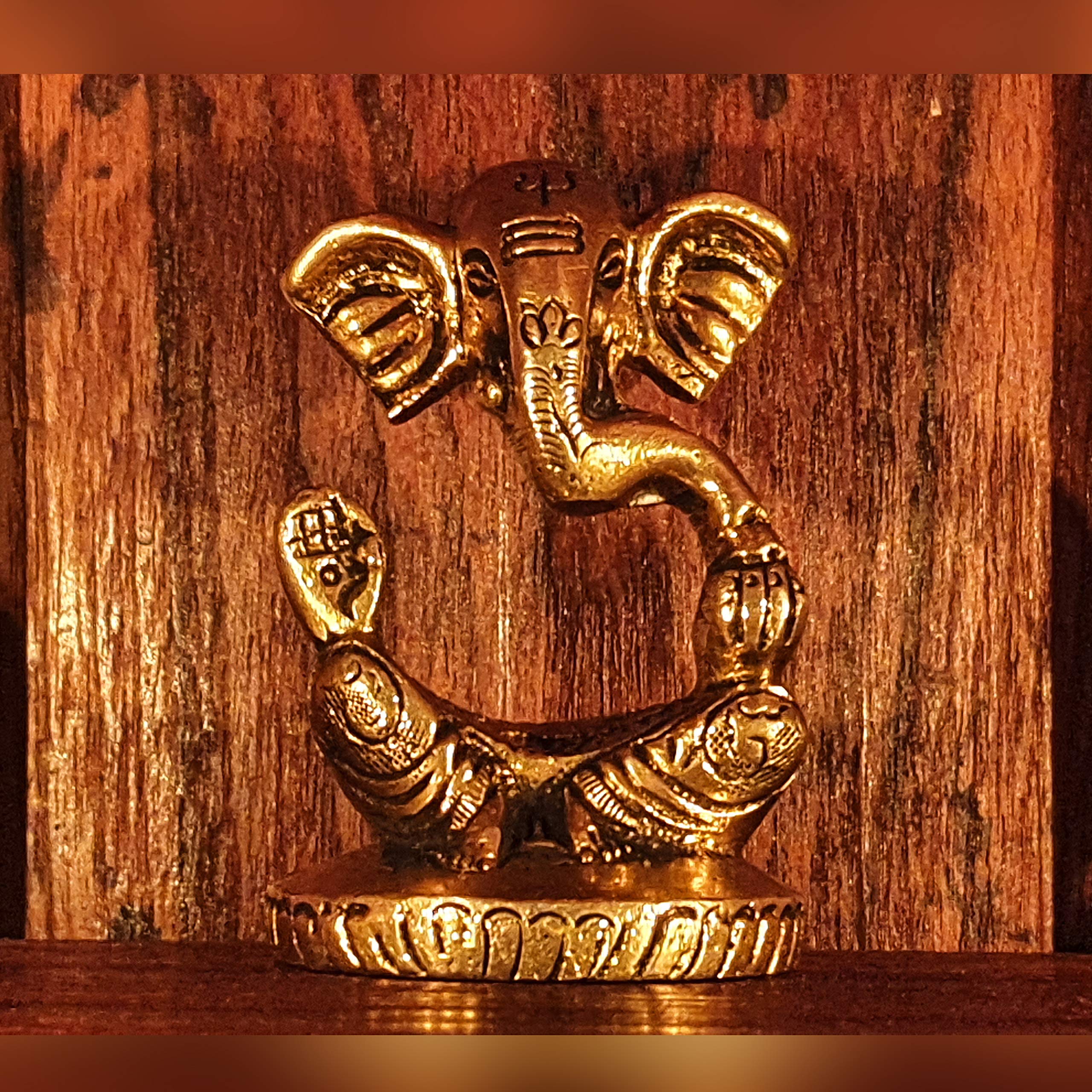 Buy Ganesh Idol Home Temple Decor Mandir Room Decoration Accessories ...