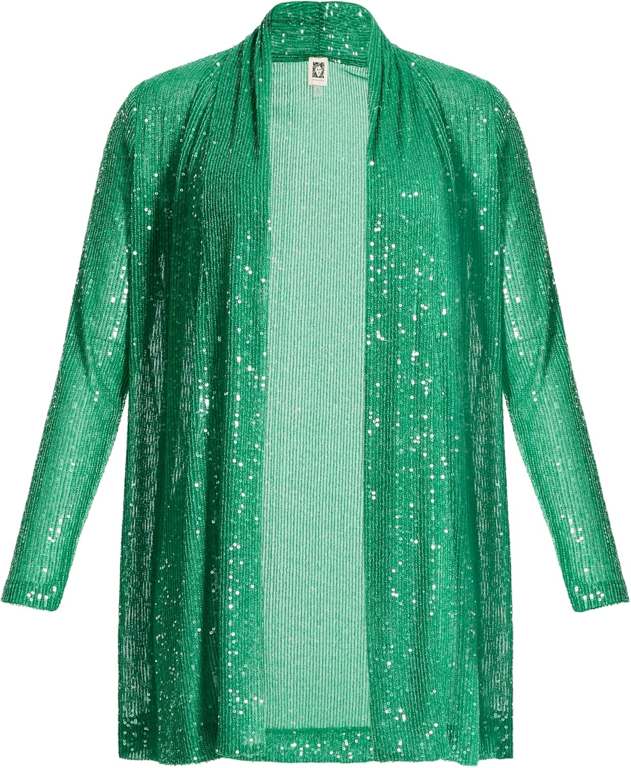 Anne Klein Women's Drape Front Sequin Cardigan-Style Jacket at Amazon ...