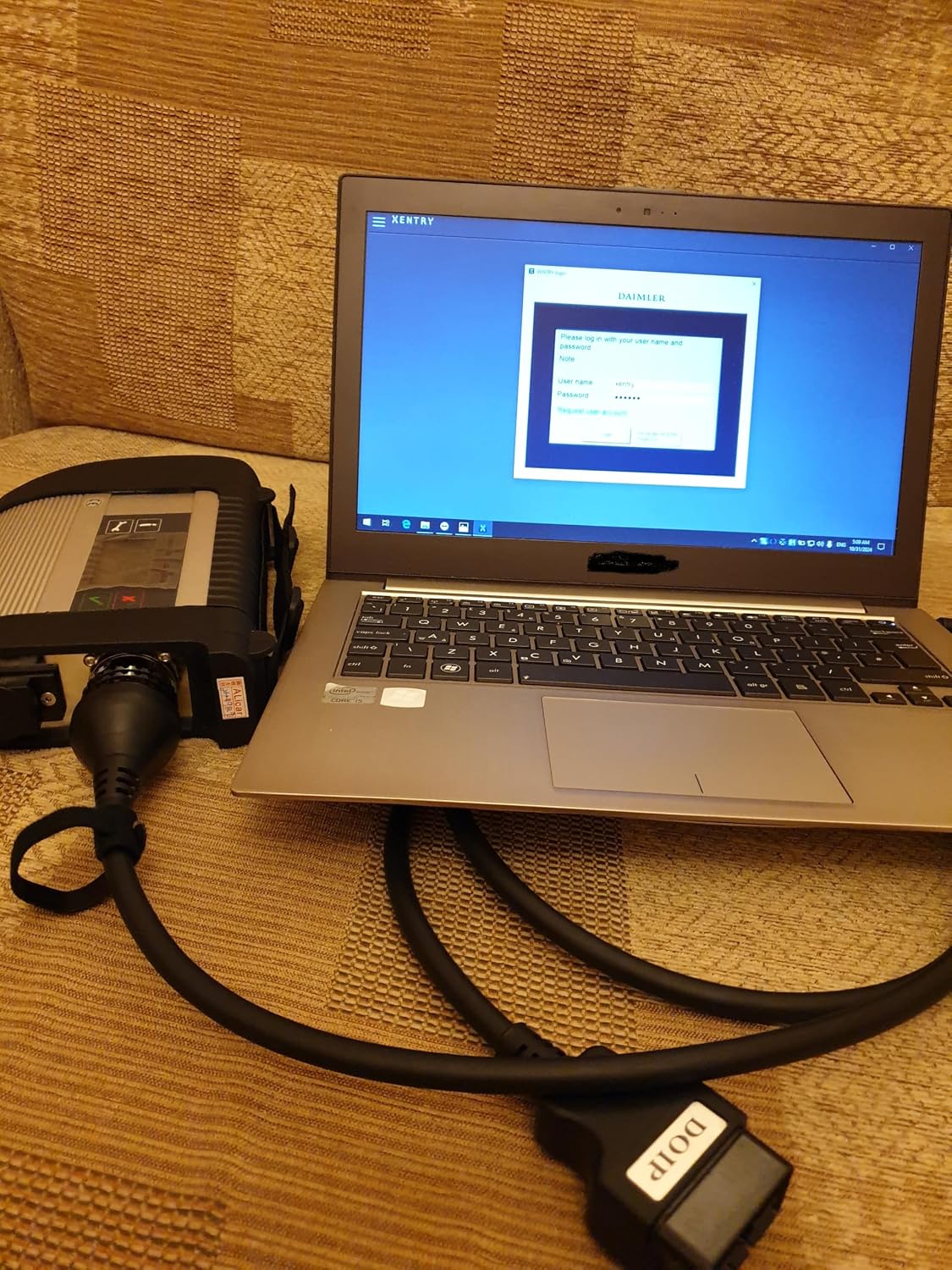 MB Star Diagnostic XENTRY SD C4 multiplexer and Laptop Full kit with ...