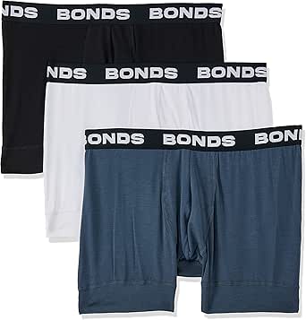 Bonds Men's Underwear Total Package Trunk 3 Pack : Amazon.com.au ...