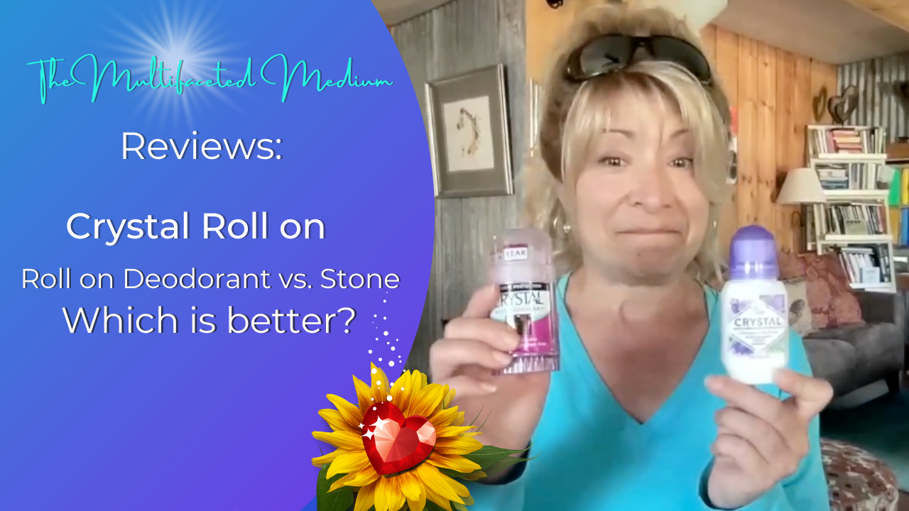 Watch Crystal Deodorant roll on which is better.mp4 on Amazon Live
