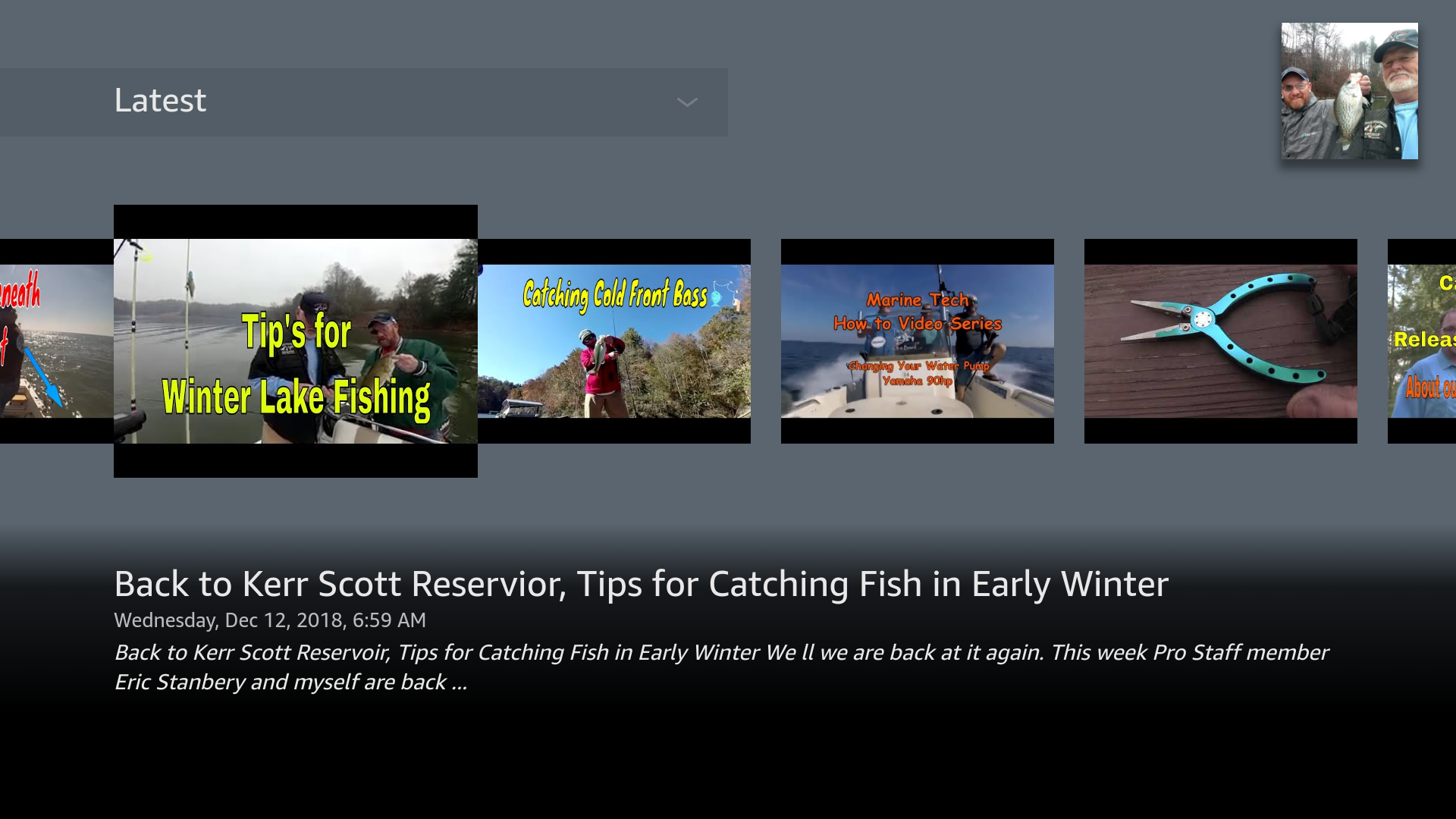The Outdoor Adventures Channel - App on Amazon Appstore