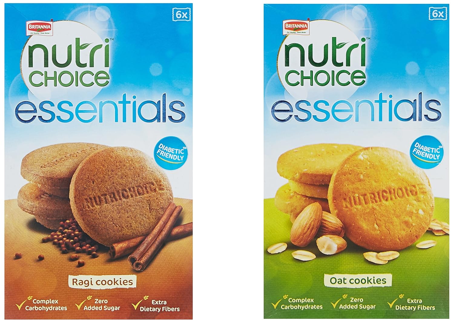 Britannia NutriChoice Essentials Oats and Ragi, 150g : Amazon.in ...