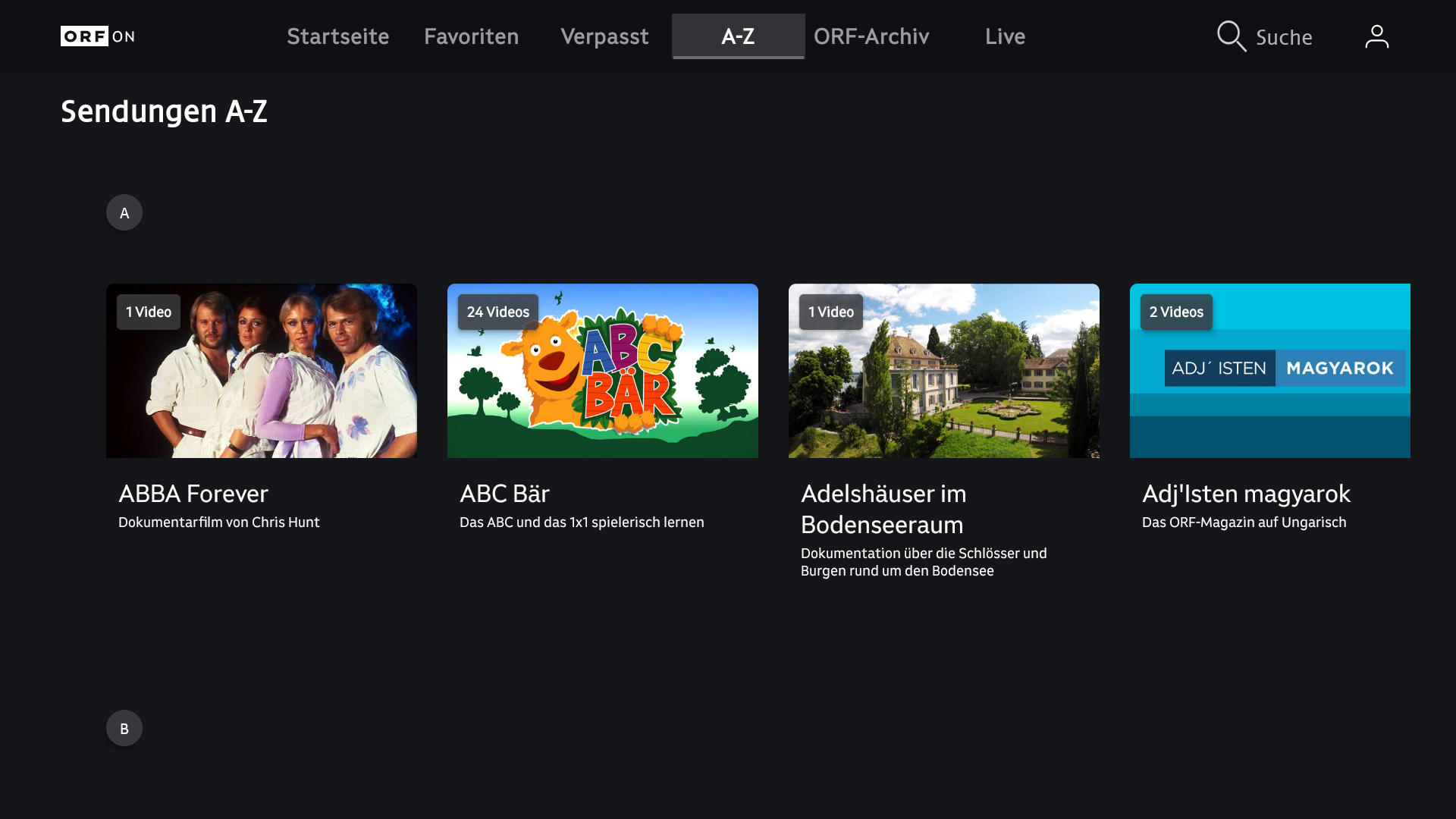 ORF ON – Austrias Streaming Platform - App on Amazon Appstore