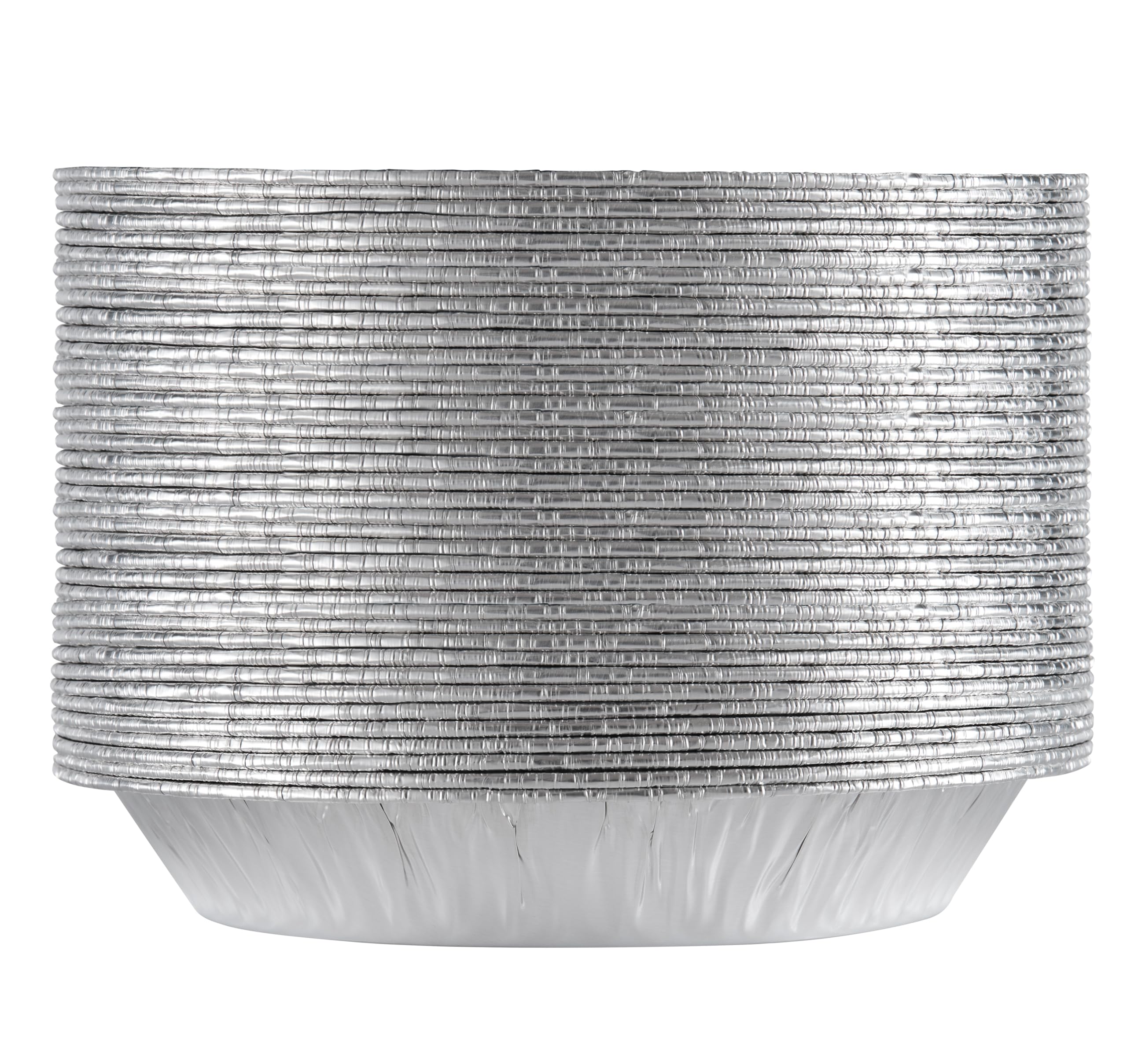 Snapklik.com : 50 Pack 9" Pie Pans - Heavy Duty, Deep, Standard-Sized 9 ...