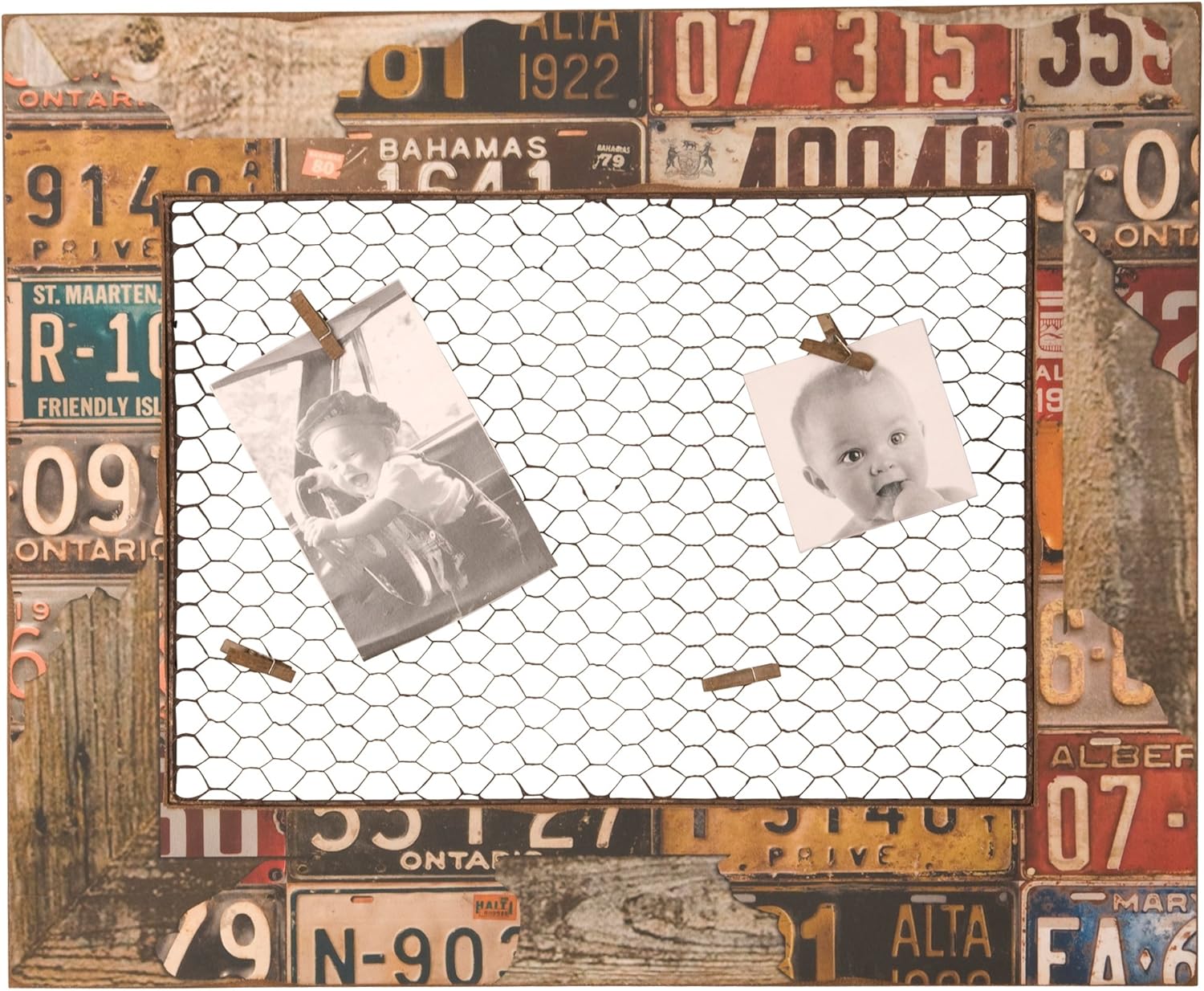 Amazon.com: Wilco Imports License Plate Clip on Frame 18-inch x 1.5 ...