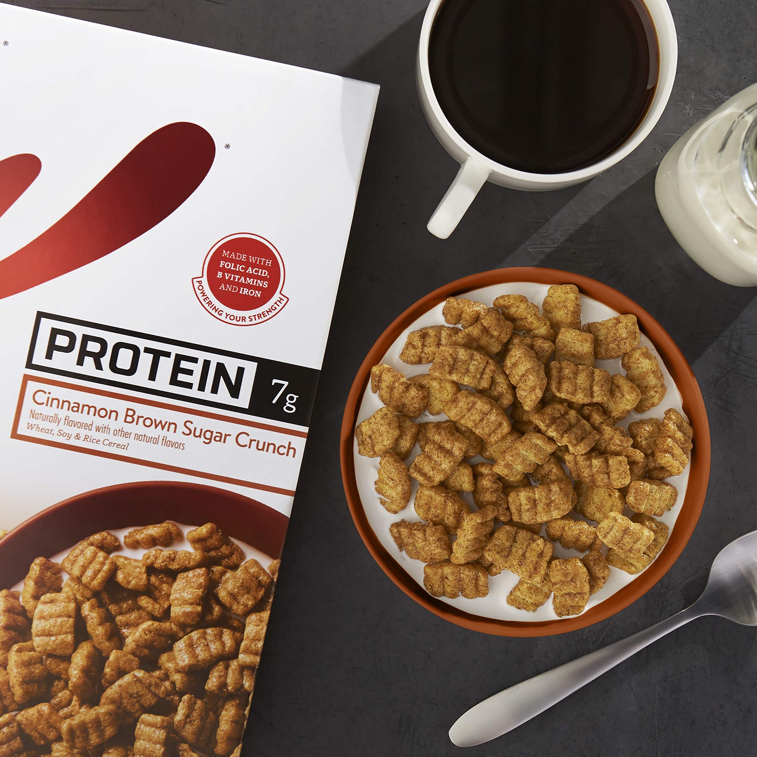 Kellogg's Special K Protein, Breakfast Cereal, Cinnamon Brown Sugar ...